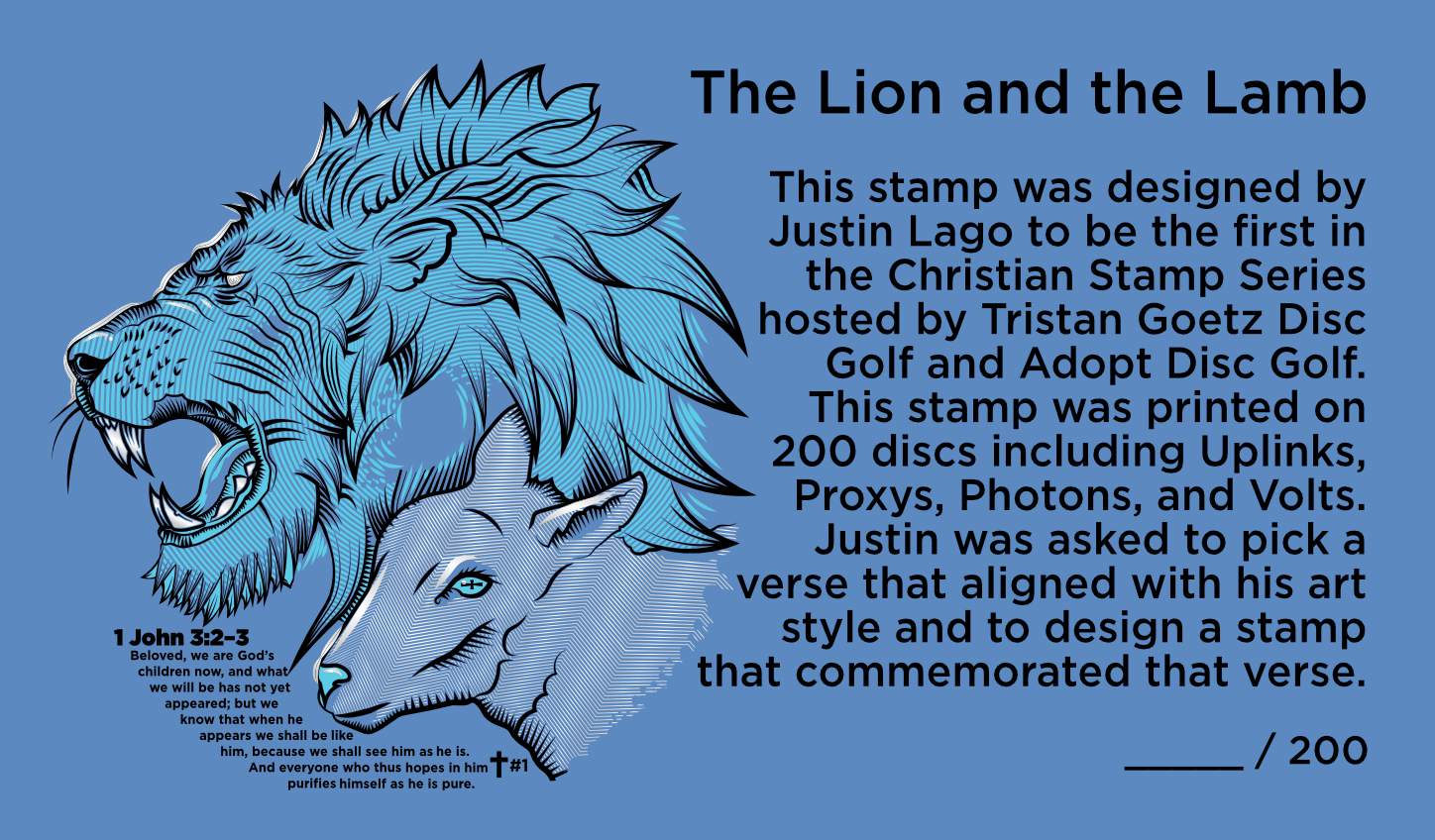 Christian Stamp Series – Broken Chains Disc Golf